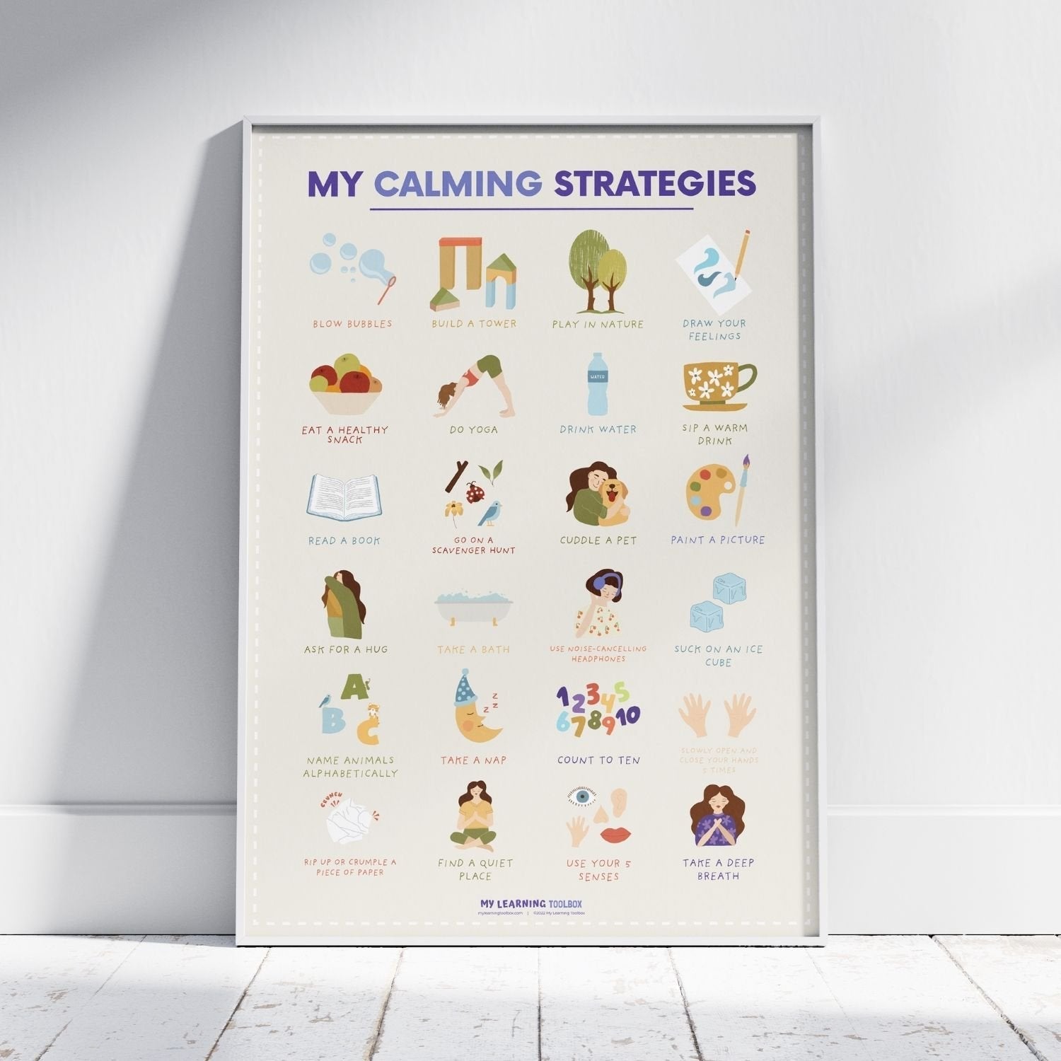 My Calming Strategies Poster – Hola Nanu