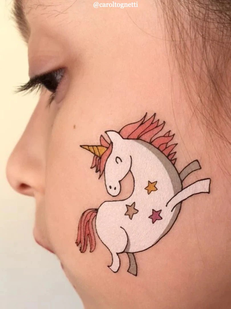 unicorn tattoos temporary