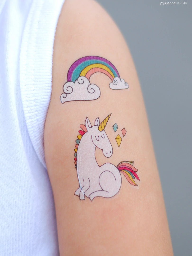 unicorn tattoos temporary