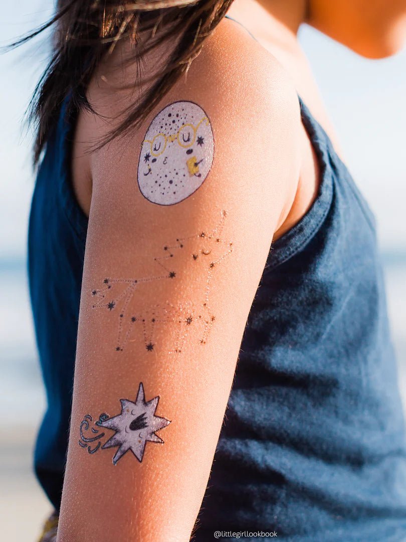 Moon temporary tattoos | Orangetattooshop.com